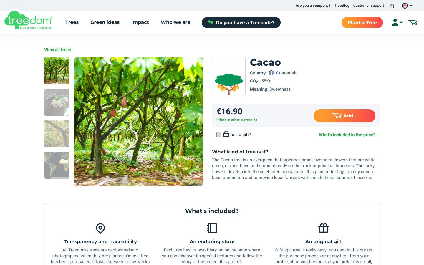 Your Treedom profile is all new!