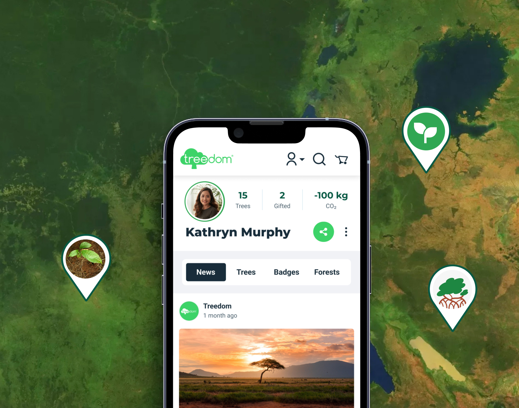 Your Treedom profile is all new!